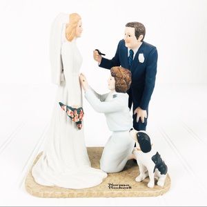 Norman Rockwell | Accents | Vintage Norman Rockwell Bride To Be ...